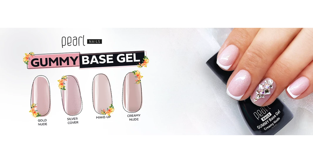Tot ce trebuie să ştii despre bazele Rubber Gummy Pearl Nails